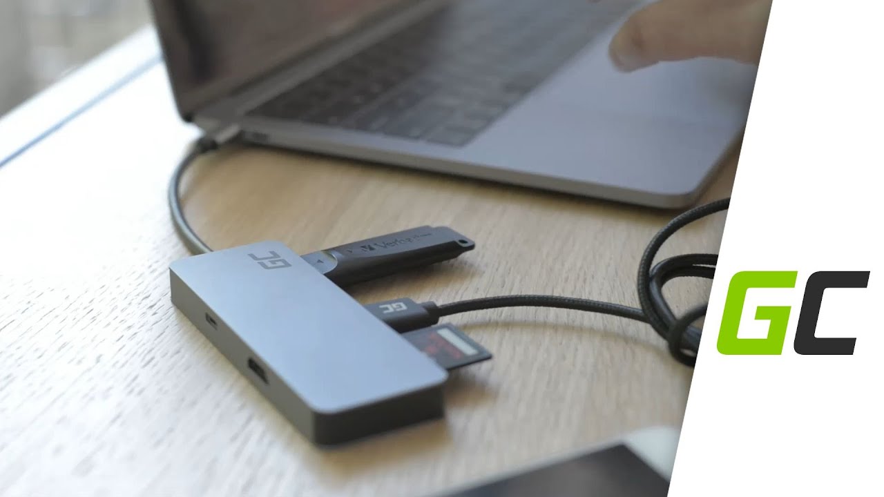 Green Cell GC HUB USB-C - Docking Station - Multi function All in One ...