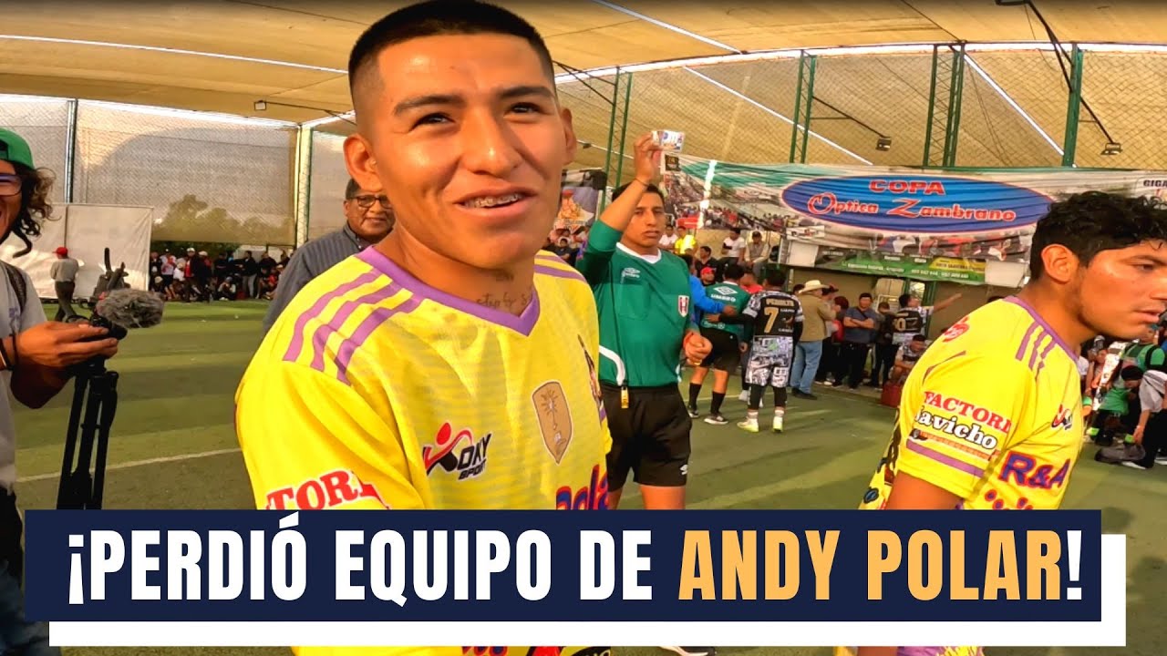 ¡Eliminan equipo del jugador profesional Andy Polar! - YouTube