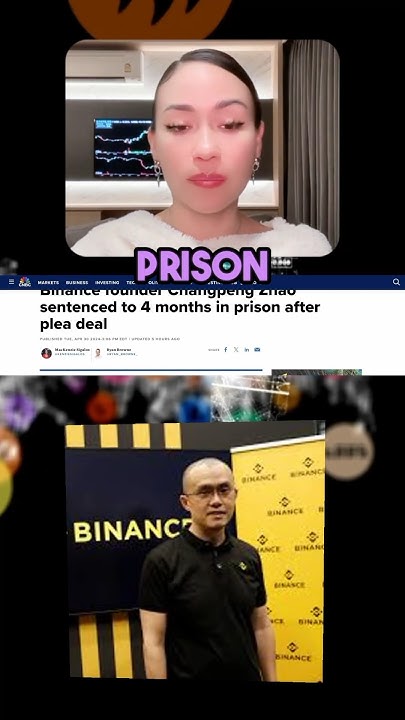 Binance Founder Sentenced to 4 Months in Prison | FTX Fraud Ringleader Gets Jail Time - YouTube