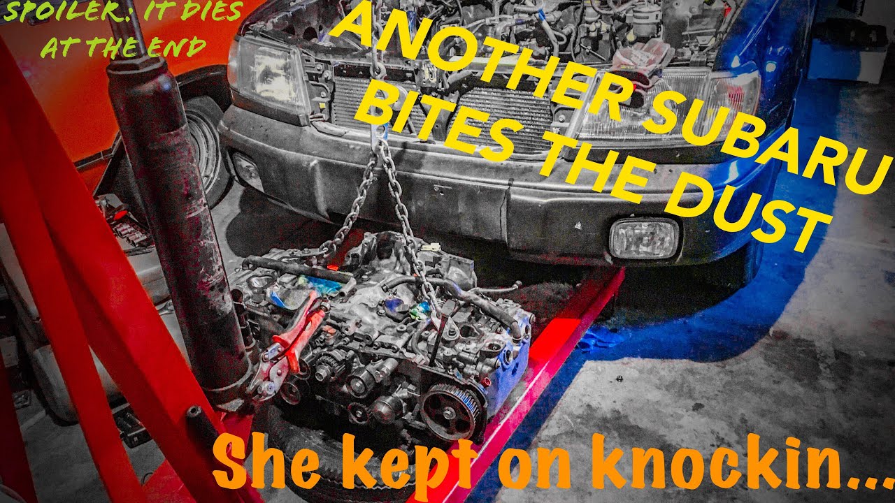 Subaru knock, what it sounds like. How fast it can go wrong. - YouTube