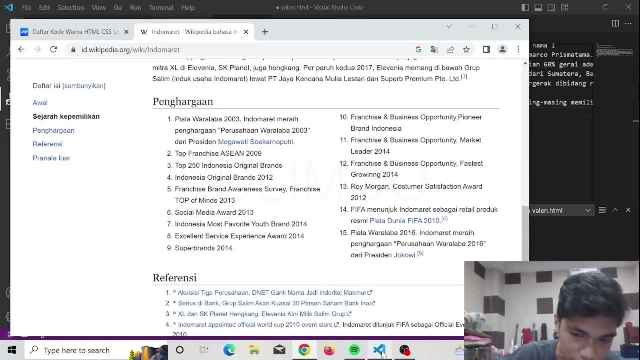 Menyelesaikan problem base learning membuat web - YouTube