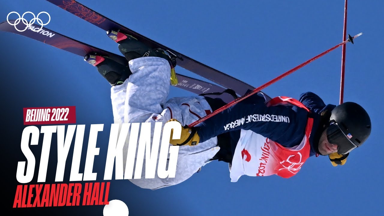 Alexander Hall Wins Olympic Gold with Pure Style | Men's Freeski ...