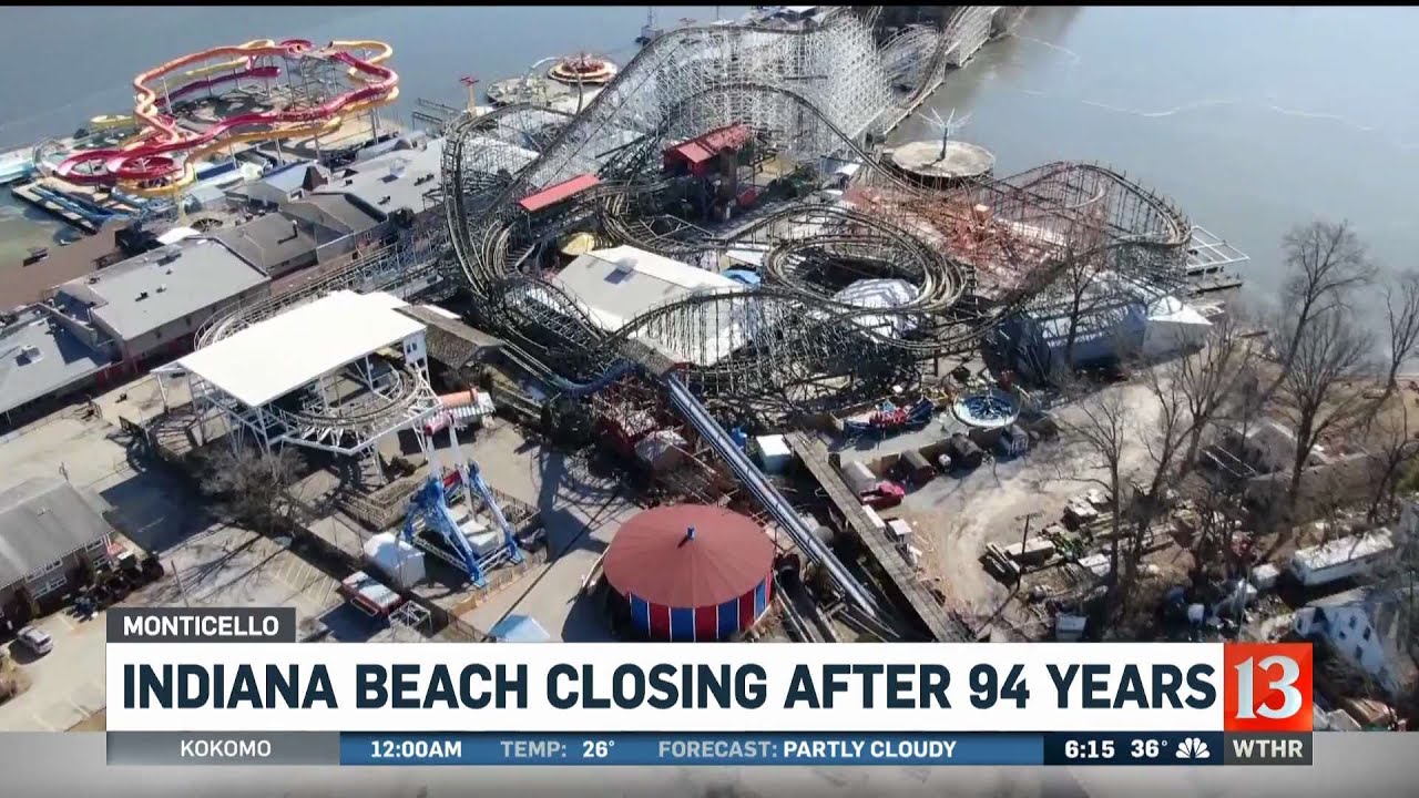 Community reacts to closing of Indiana Beach - YouTube