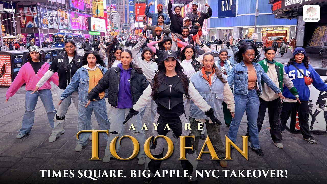 Aaya Re Toofan on Times Square. Big Apple, NYC Takeover! | Lauren ...