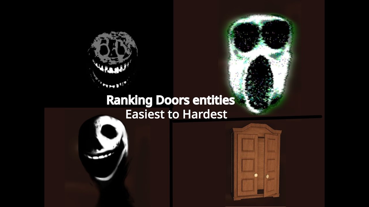 Ranking Doors Entities from Easiest to Hardest | Roblox - YouTube