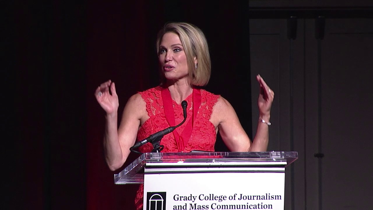2017 Grady Fellow: Amy Robach (ABJ '95) - YouTube