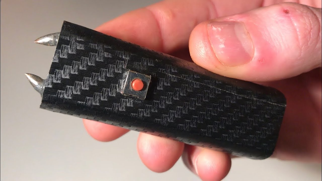 Homemade Taser | Worlds smallest Powerful Taser #tech #technology - YouTube