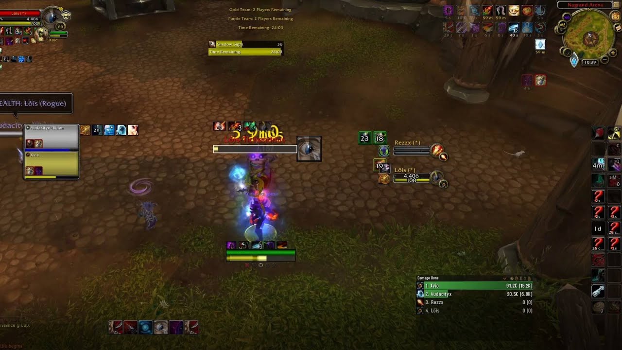 This is how I Outplay Rogues in shadowly duel... WoW Arena - YouTube