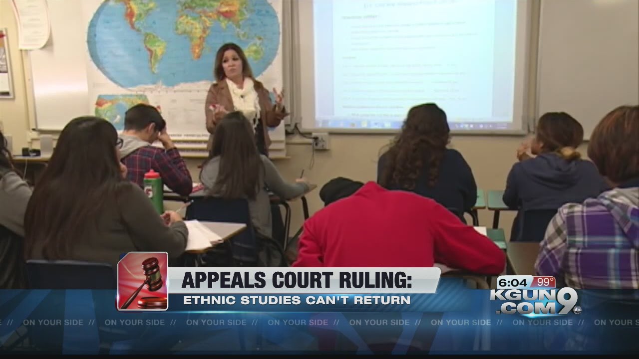 Appeals court upholds parts of Arizona ethnic studies ban - YouTube