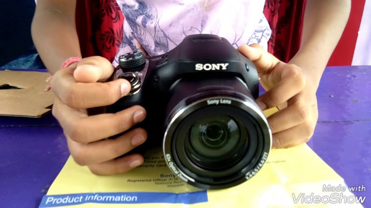 SONY DSC H 400 SLR best budget camera unboxing + details/overall ...