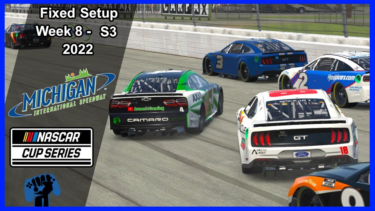 Almost A Perfect Race - Michigan - NASCAR Next Gen Cup Series - iRacing ...