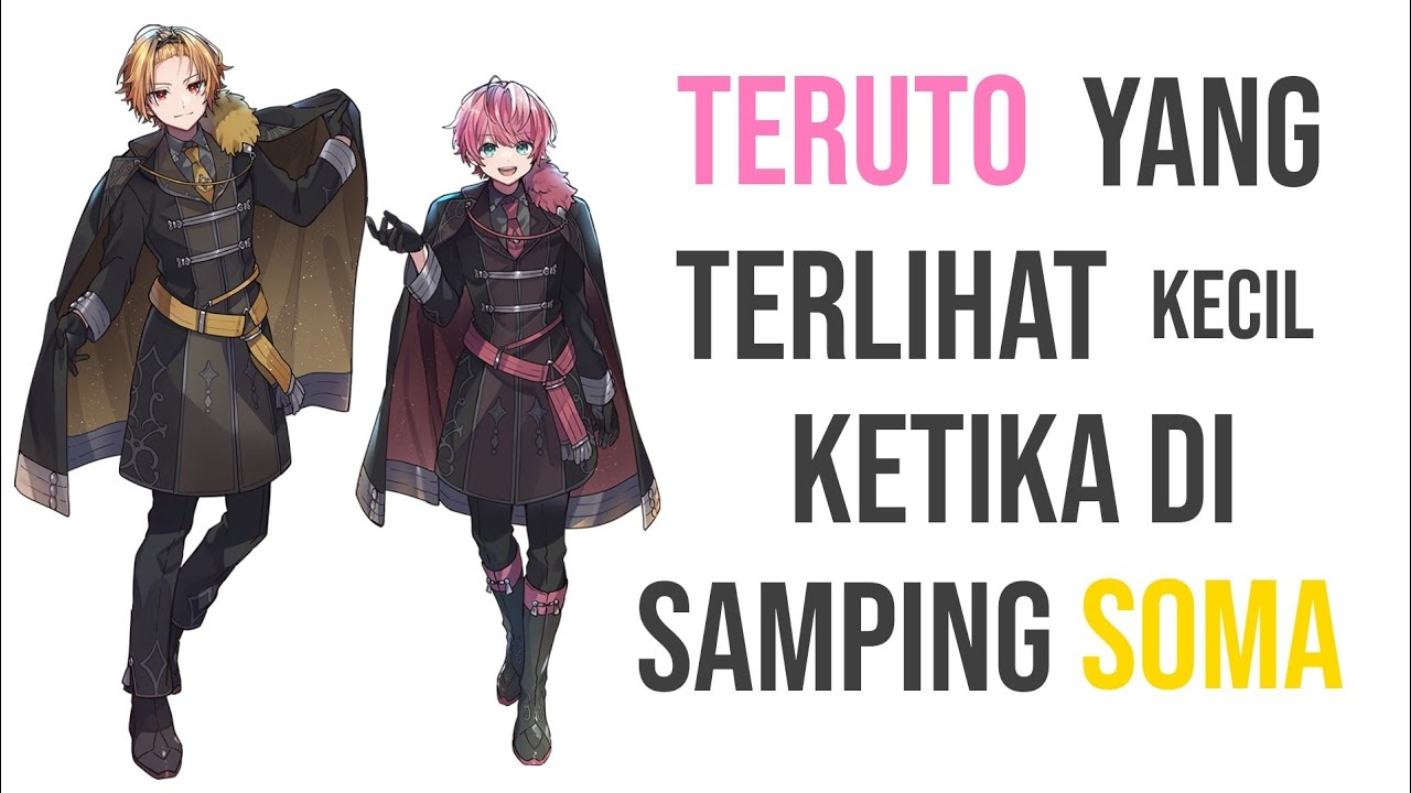 [Knight A Sub Indonesia] Teruto yang Terlihat Kecil Ketika di Samping ...