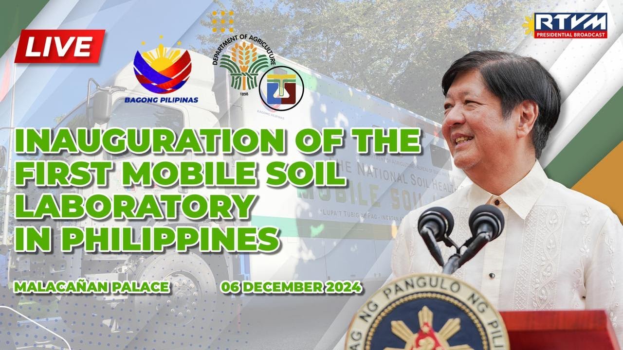 Inauguration of the First Mobile Soil Laboratory in the Philippines 12 ...