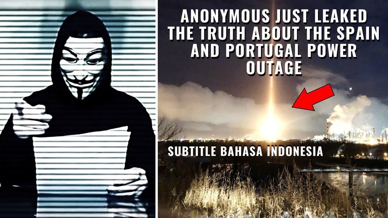 Anonymous Just Leaked The Truth About The Spain and Portugal Power Outage - (Subtitle Indonesia ...