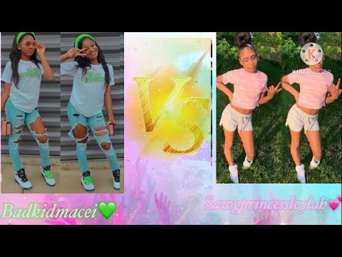 Badkidmacei💚 vs swagprincessleylah💕