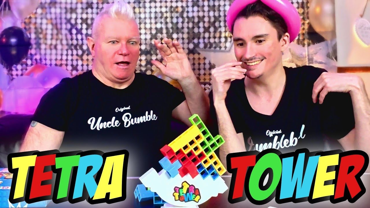 Tetra Tower Game. Who Will Win?? - YouTube