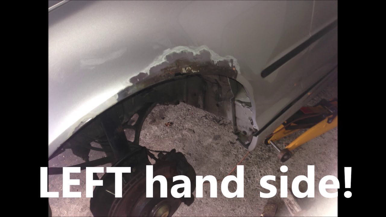 BMW E46: Front Wheel Arch Rust (photos) - YouTube