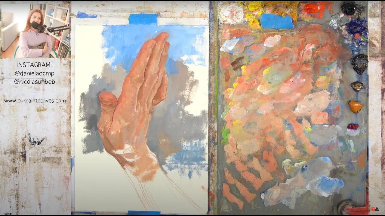 Painting Expressive Hands - YouTube