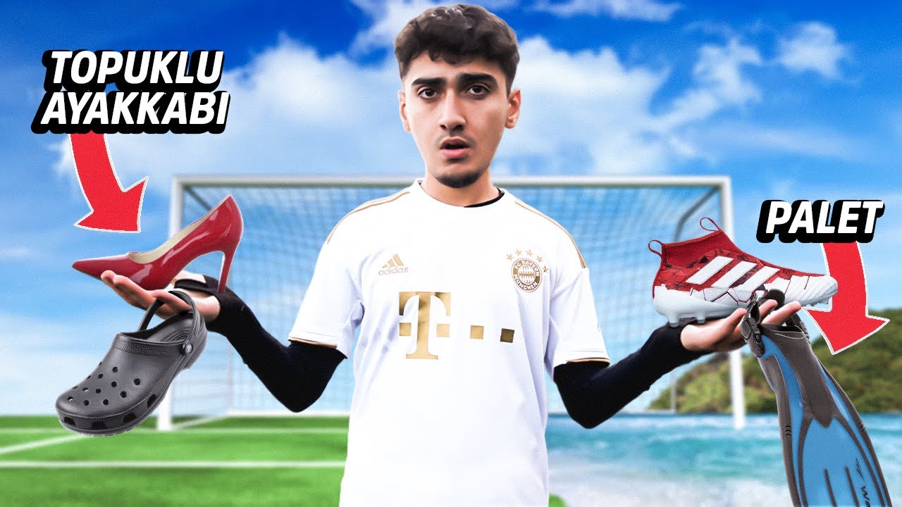 BU AYAKKABILAR İLE FUTBOL OYNAMAK İMKANSIZ 👠 w/@emirivriv - YouTube
