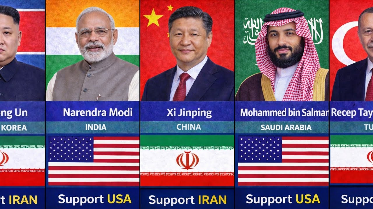 195 Countries: Which Nations Support the USA and Which Support Iran ...