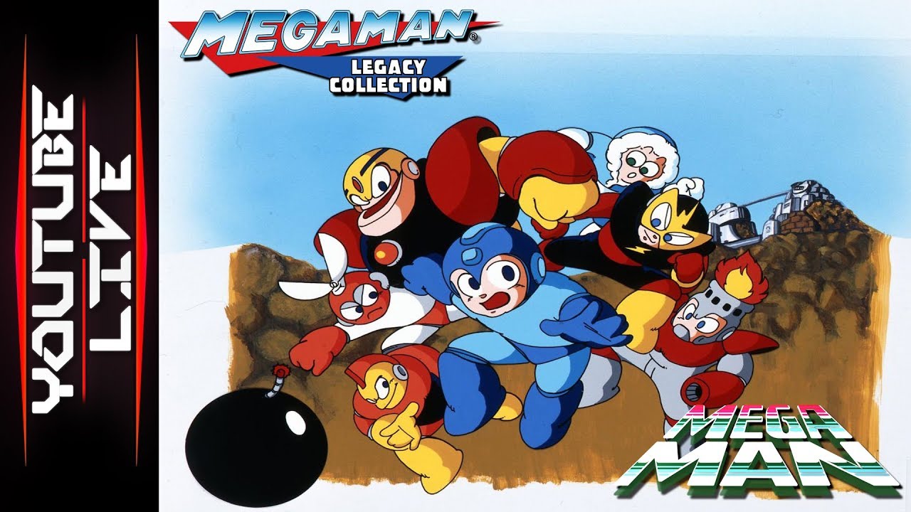 Vizual x Gaming | Jump n Shoot Man | Mega Man Legacy Collection - YouTube