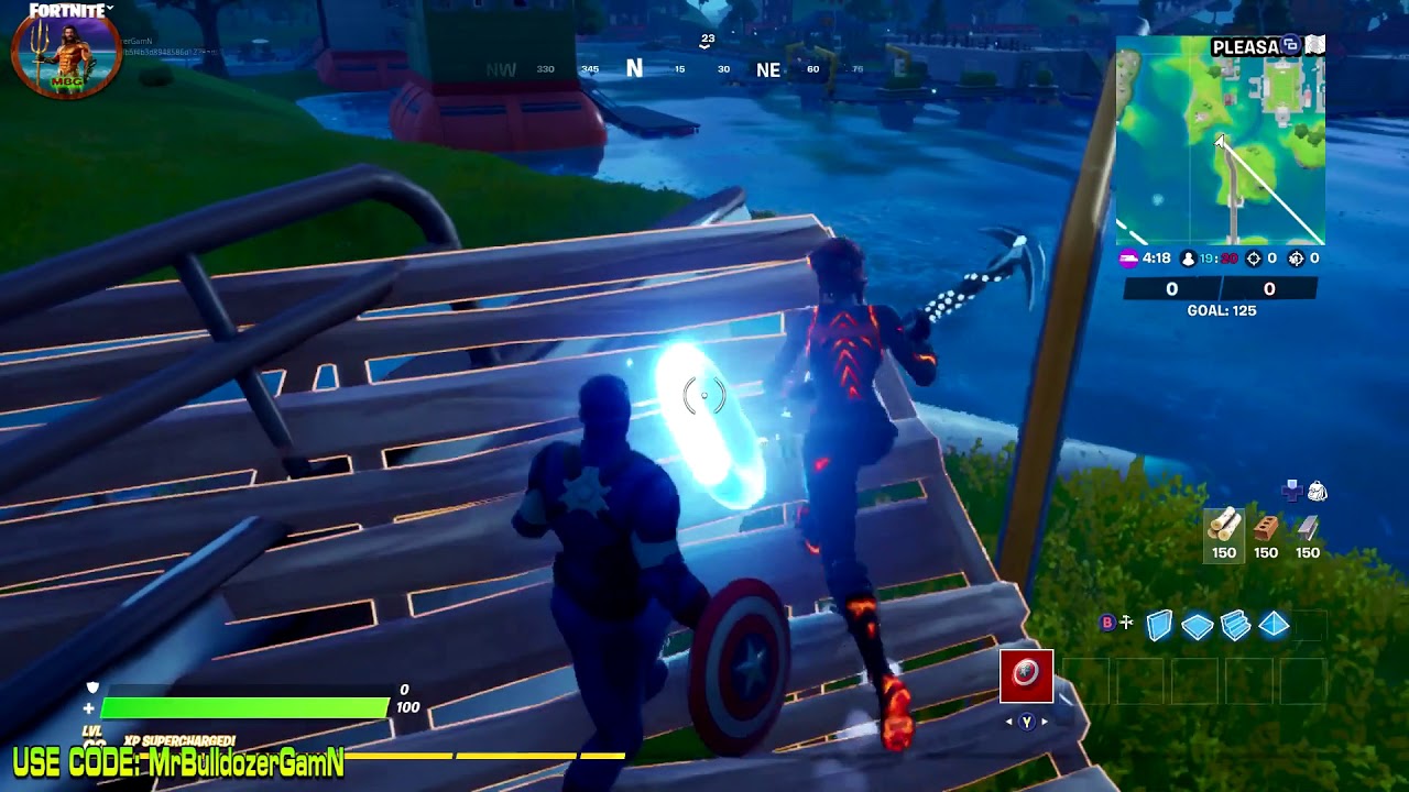 🔹🔷 Fortnite Chapter 2 Season 3 Week 4 Challenge Collect Floating Rings ...