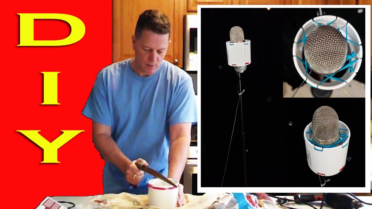 DIY Mic Shock Mount - YouTube
