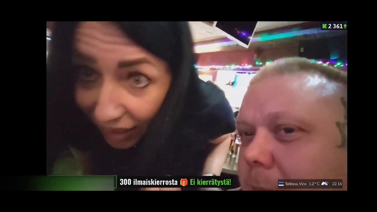 ESTONIAN BEST STREAMER EVER SUPER XMAS TIME PARTY - YouTube