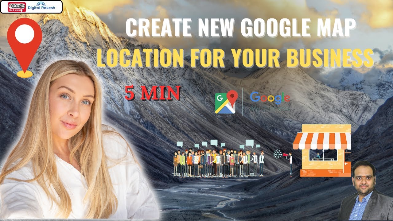 How to create new Google map location in your business | google my ...