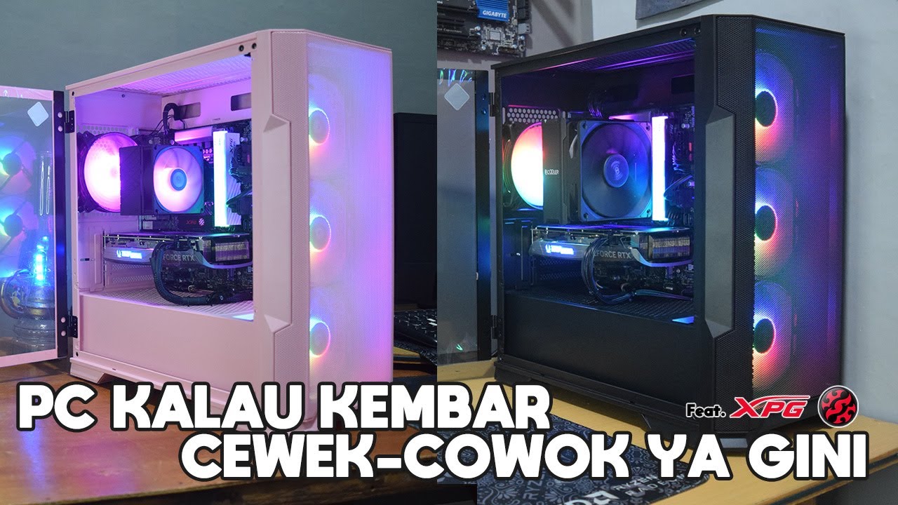 Rakit PC Gaming feat XPG Lancer Blade RGB DDR5 - YouTube