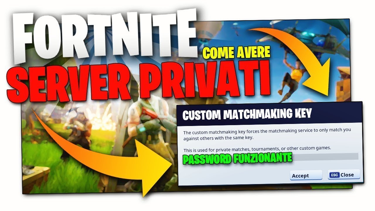 Come Avere e Usare i Server Privati su Fortnite - Tutorial - YouTube
