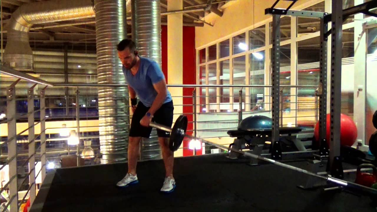 Personal Trainer Mannheim: Landmine Meadow's Row - YouTube