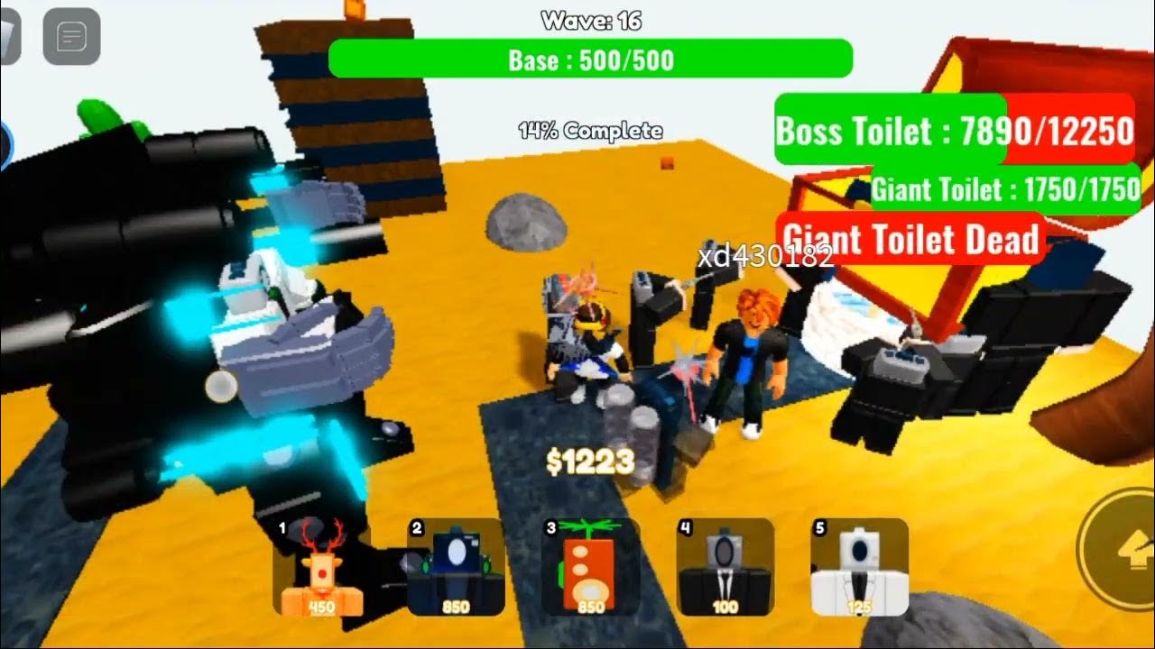 Roblox| Bathroom Tower Defense Script Ep 72 Part 2 - YouTube