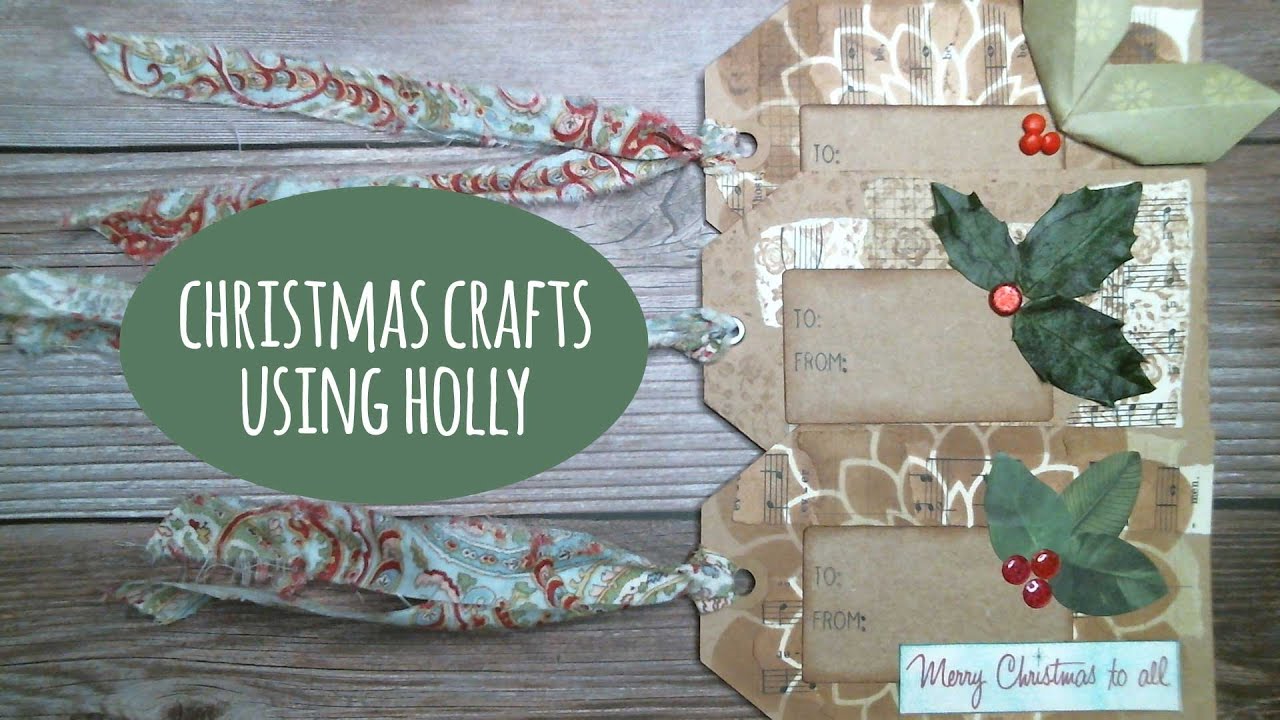 Christmas Holly Projects - YouTube