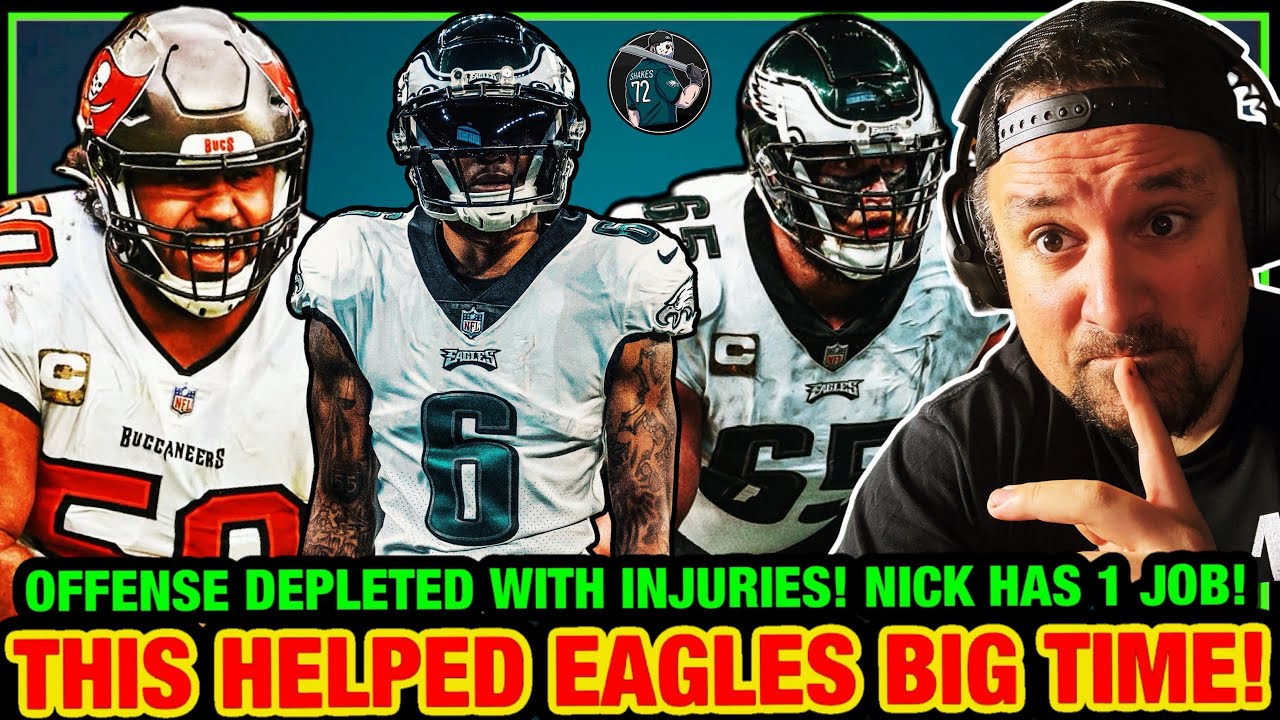 YOU HAVE 1 JOB! EAGLES GET MAJOR HELP! EAGLES DEPLETED BUT NOT BEATEN ...