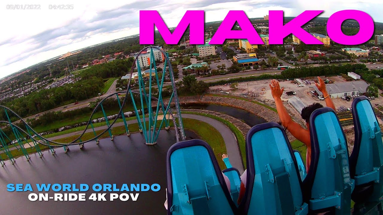 Mako 4k POV SeaWorld 2022 - YouTube