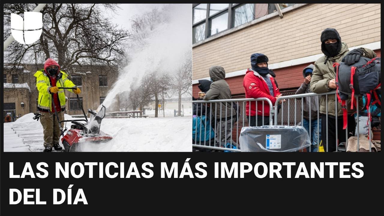 En cinco minutos, las noticias más importantes de este 17 de enero ...