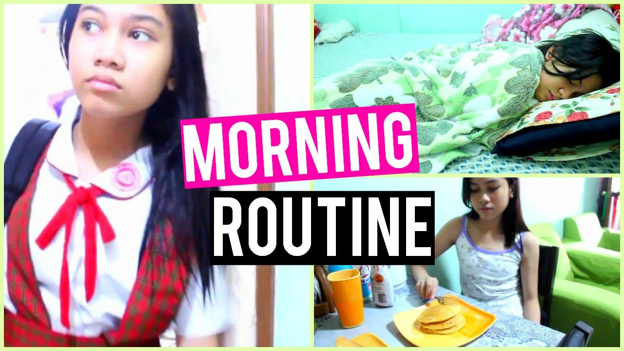 My School Morning Routine ♥ - YouTube