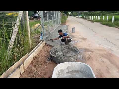 หลายคนถามว่าทำไมเอาประตูไว้นอกรั้วคลิปนี้มีคำตอบครับ