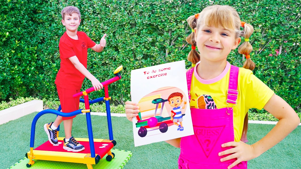 Diana and Roma - Epic Sister vs Brother Battle - YouTube