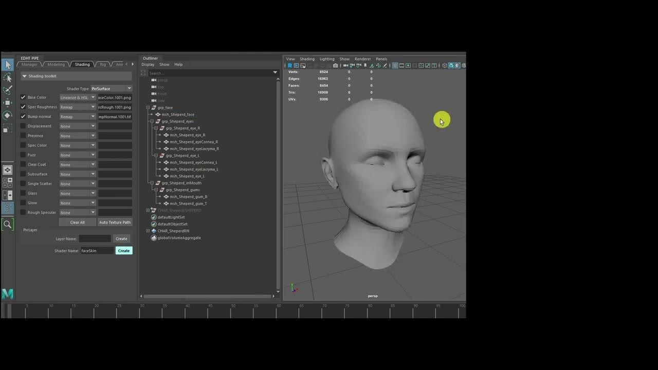 3D Pipeline Shading Toolbox Scripting | PySide2, QtDesigner, Maya API, Python - YouTube