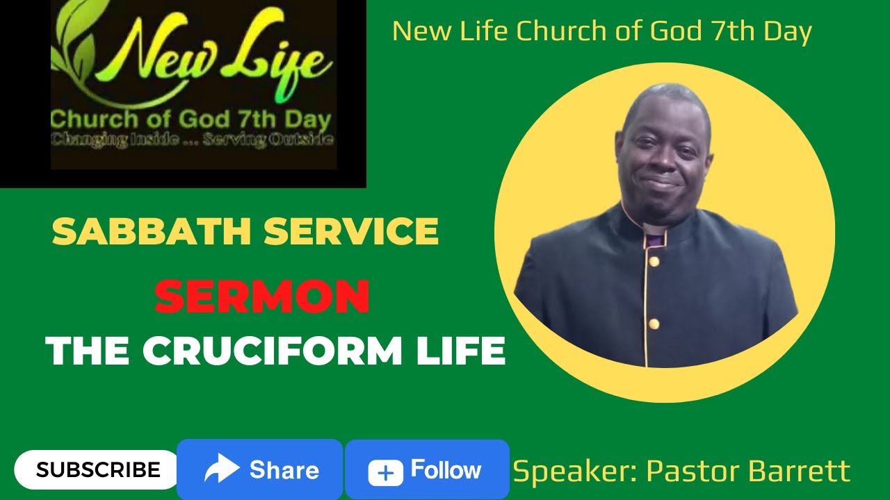 January 28, 2023| Pastor Barrett| The Cruciform Life| Sabbath Sermon ...