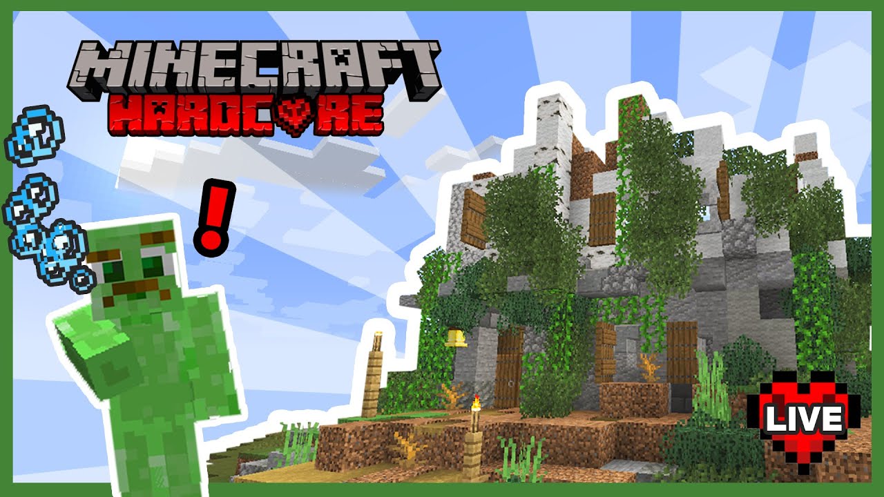 Early Game Grind & Starter Base - HARDCORE Minecraft 1.19 Survival Let ...
