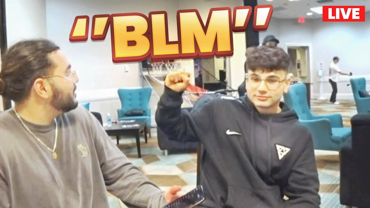 Fortnite Pro Throws Up BLM - YouTube