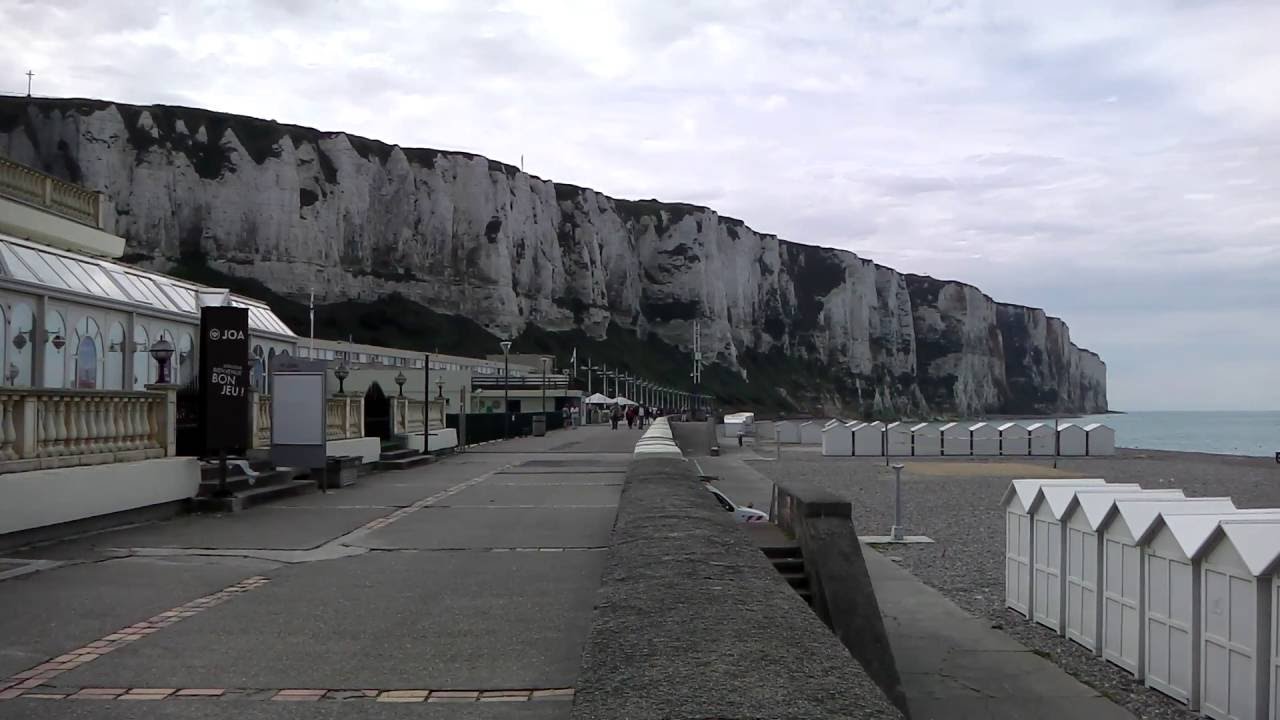 Beach, Le Treport, France - YouTube
