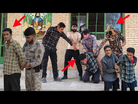 The sudden arrest of the girls' father by the police with the help of Salman