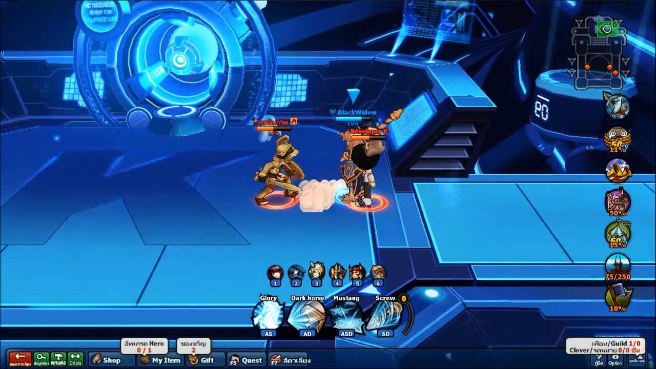 Lost Saga - Review Hero (Normal) : Lancer - YouTube