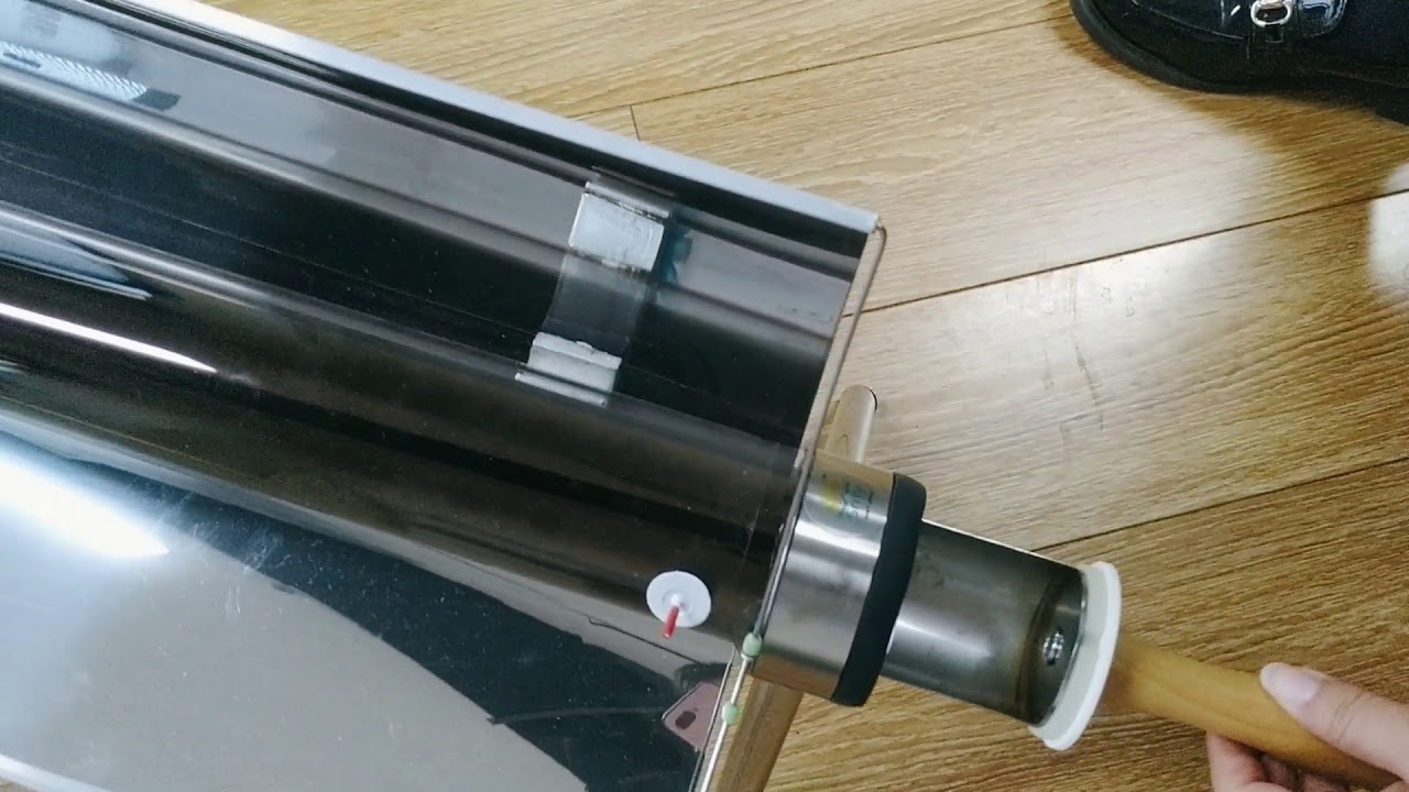 SOLAR BBQ solar vacuum tube cooker - YouTube