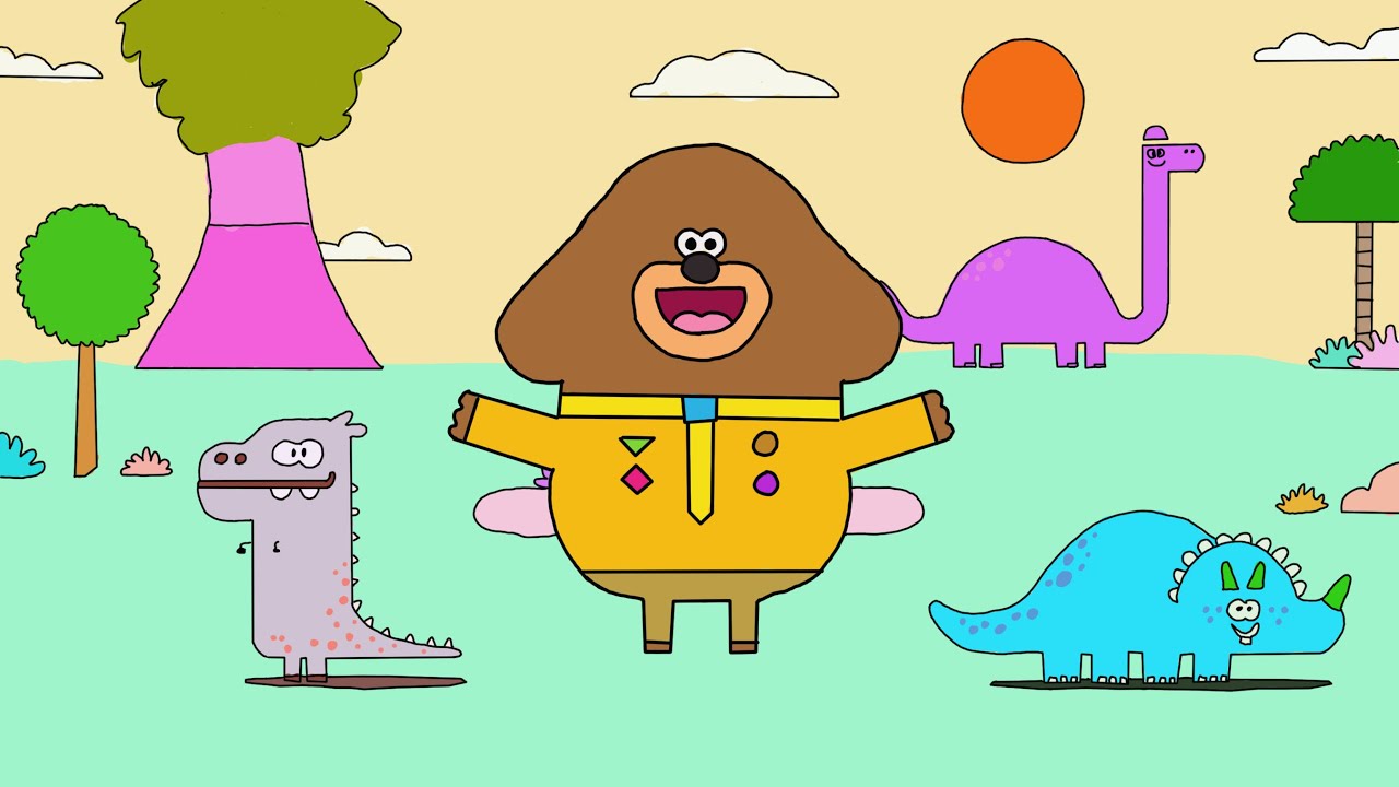 Jurrassic Park Dino Chalenge of The Fossil Badge - Hey Duggee Coloring ...