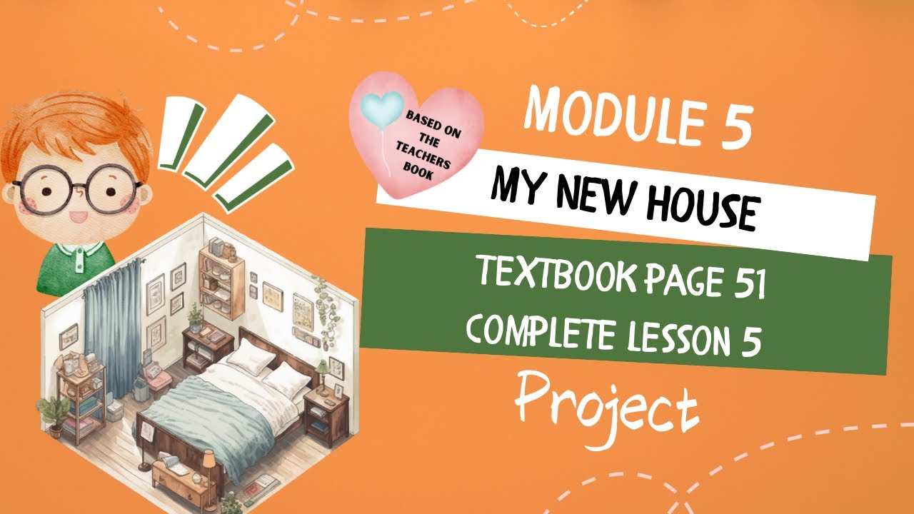 GET SMART PLUS 3 YEAR 3 | TEXTBOOK PAGE 51 | UNIT 5 MY NEW HOUSE ...